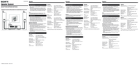 Sony SS-MF650H SS-MF550H SS-MF750H Mode d’emploi – notice.fr